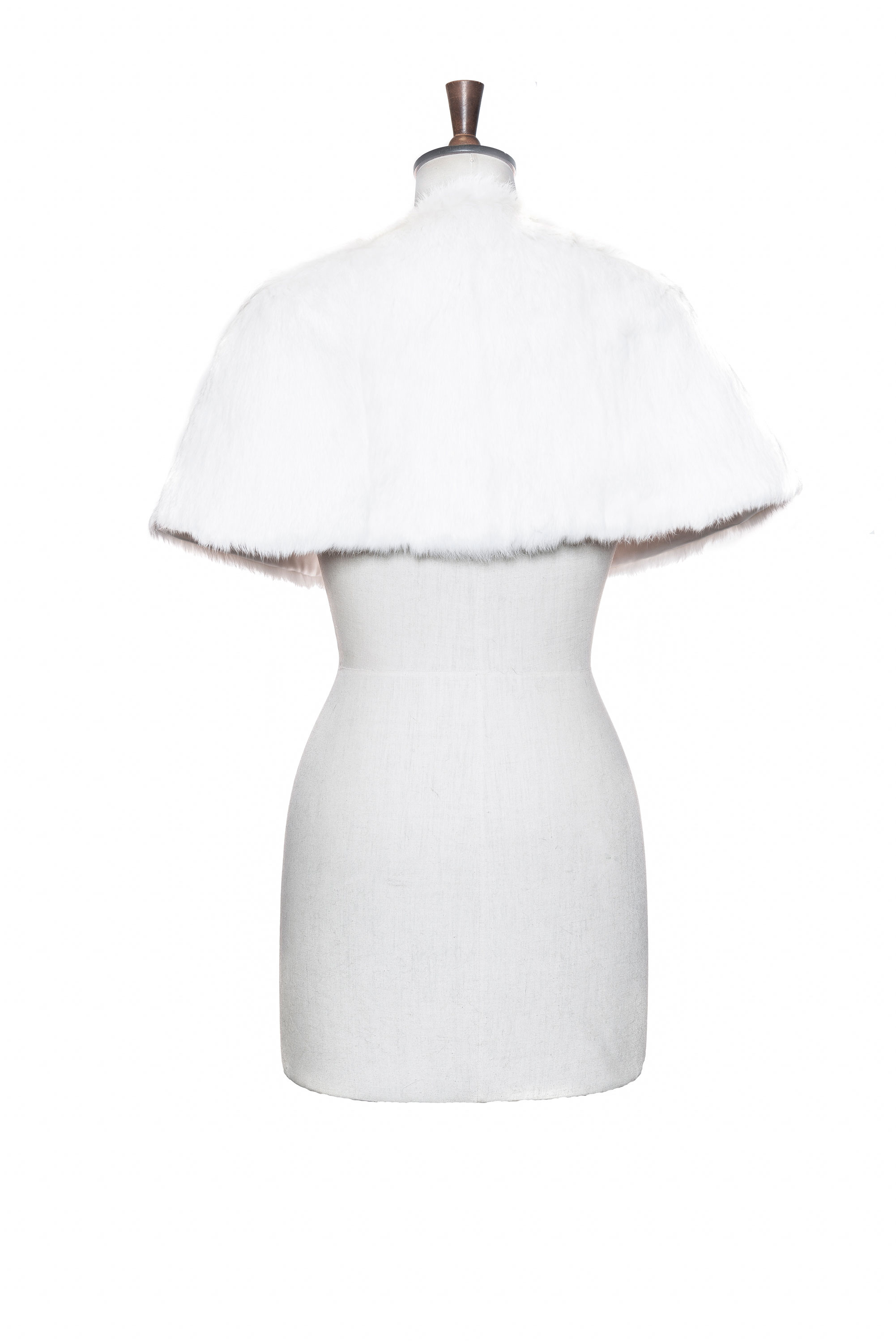 Short rabbit wrap - Thalia Furs