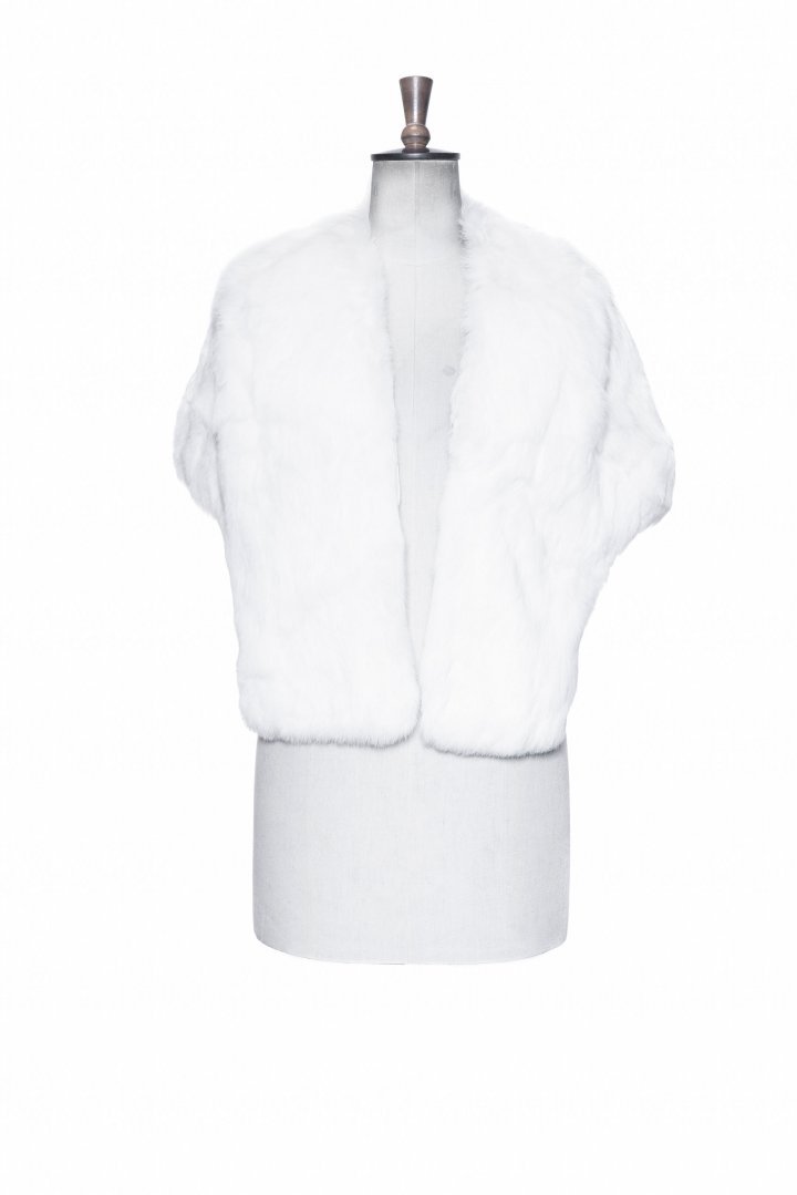 White Rabbit Wrap - Thalia Furs